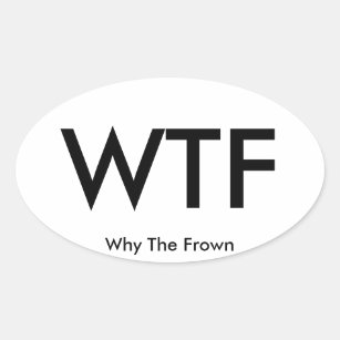 Wtf Stickers | Zazzle AU