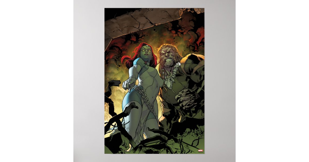 X-Men | Mystique & Sabretooth Poster | Zazzle