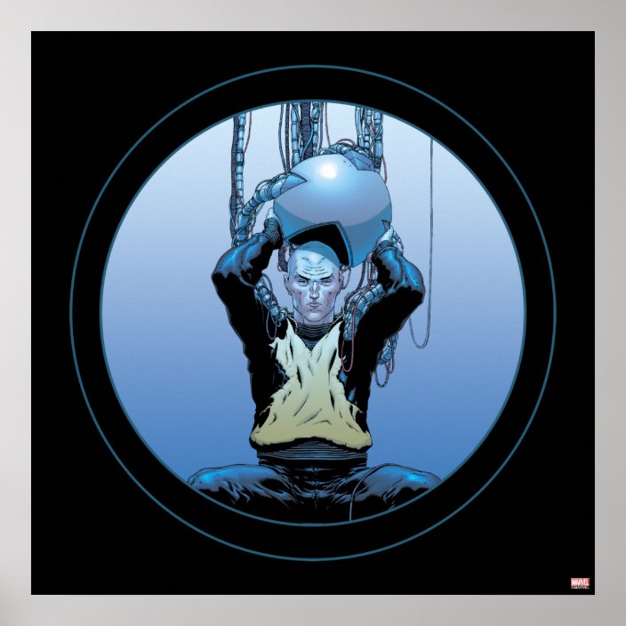 X-Men | Professor Xavier Using Cerebro Poster | Zazzle.com.au