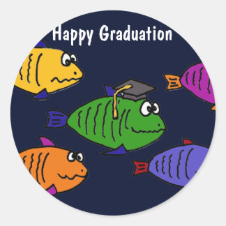 Schools Out Cartoon Stickers & Sticker Designs