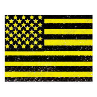 Yellowed American Flag Cards, Invitations, Photocards & More