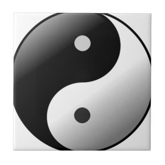 Yin Yang Decorative Ceramic Tiles | Zazzle.com.au