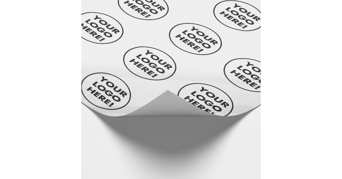 Your Company Logo Wrapping Paper Zazzle your-company-logo-wrapping-paper-zazzle