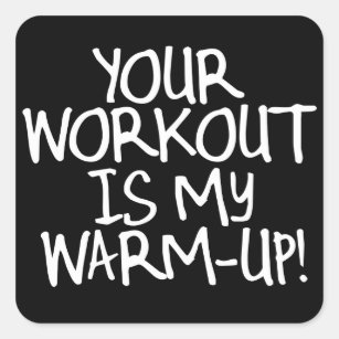 Workout Stickers | Zazzle AU