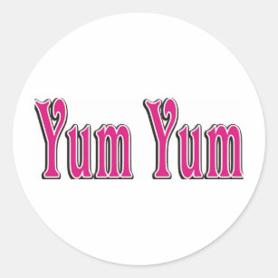 Yum Stickers | Zazzle AU