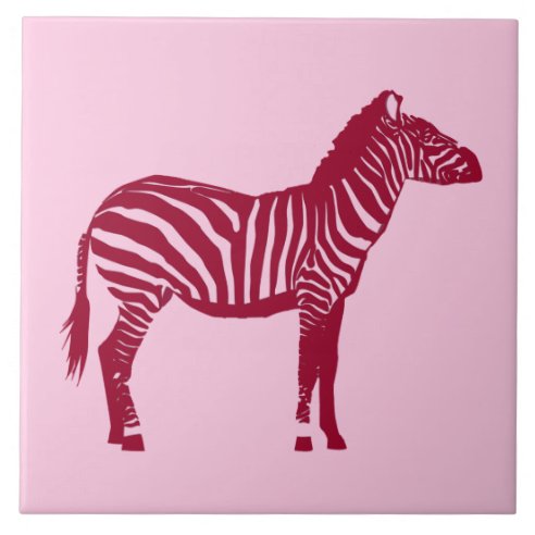 Zebra Decorative Ceramic Tiles | Zazzle.com.au