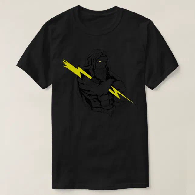 Zeus God Of Sky And Thunder Ancient Greek Greek My T-Shirt | Zazzle