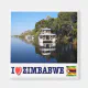 zZW020 ZIMBABWE I Love, Africa, Fridge Magnet | Zazzle